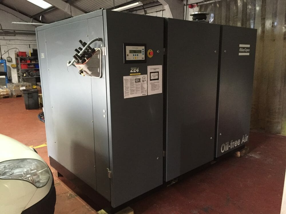 Atlas Copco ZE4K Low pressure Compressor - Air Supply UK