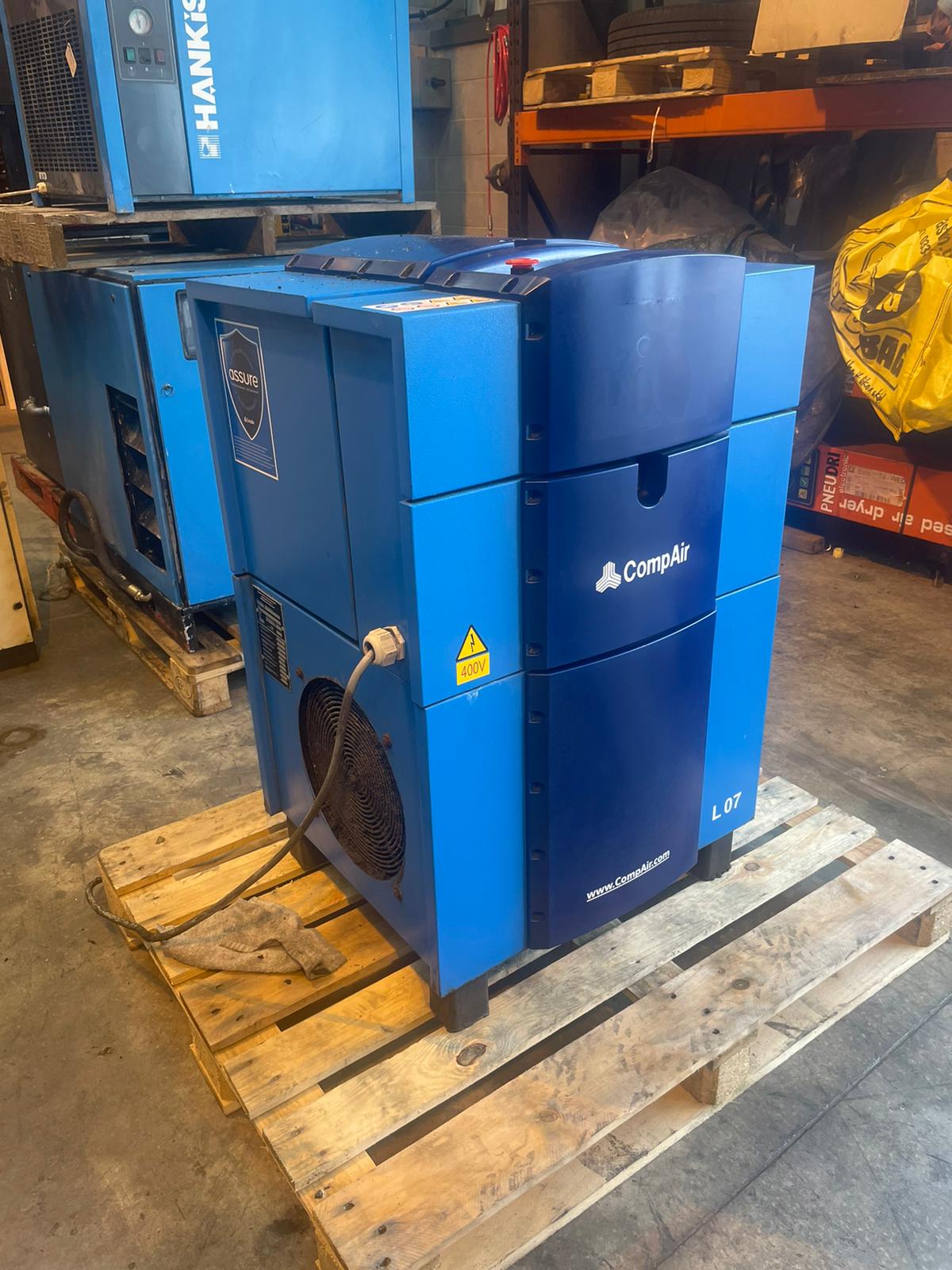 Compair L07 10hp 40cfm - Air Supply UK