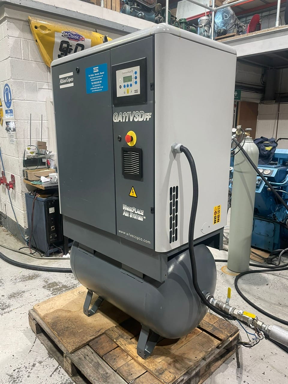 Atlas Copco GA11VSD-FF-270F - Air Supply UK