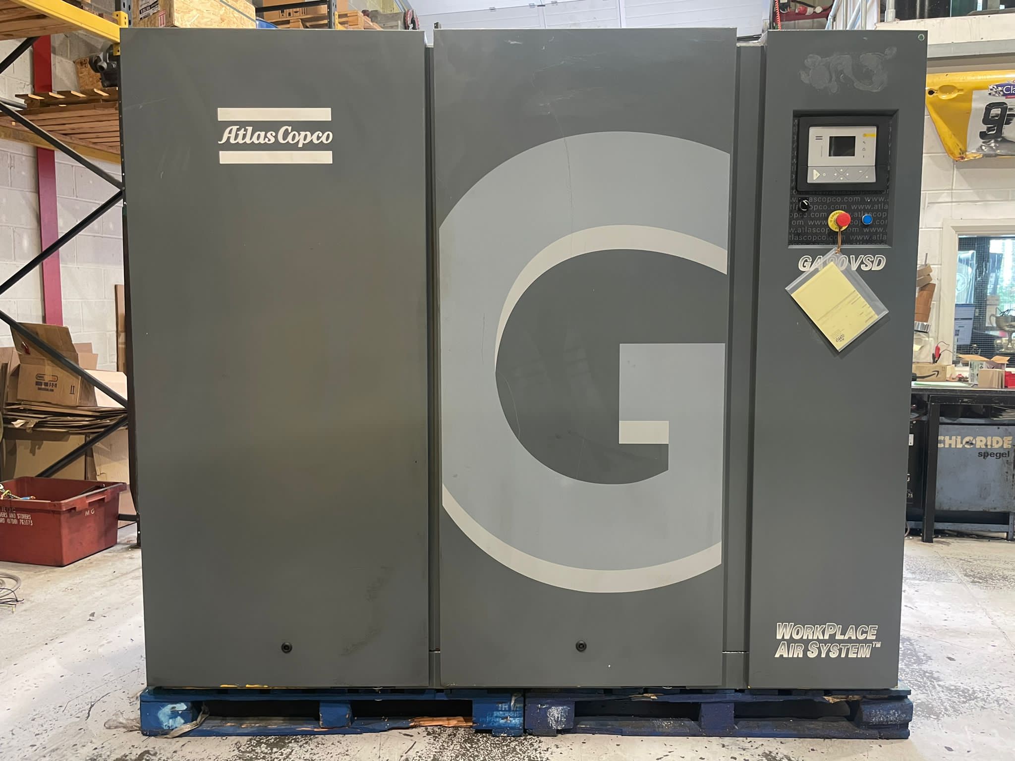 Atlas Copco GA90VSD - Air Supply UK