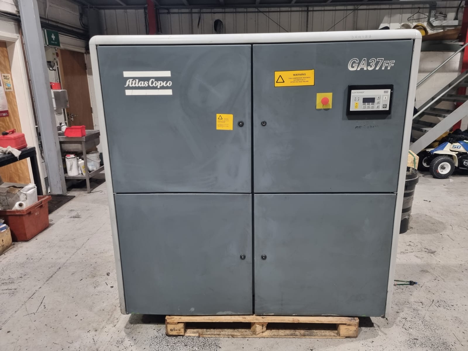 Atlas Copco GA37-FF 10bar 208cfm HIRE COMPRESSOR - Air Supply UK
