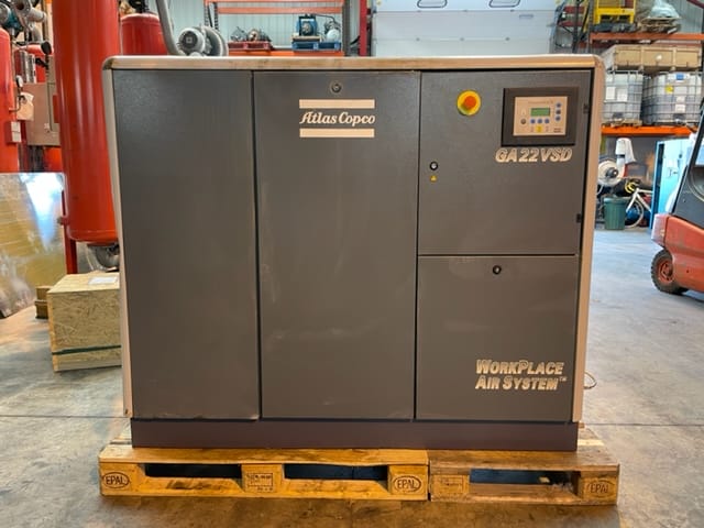 ATLAS COPCO GA22VSD - Air Supply UK