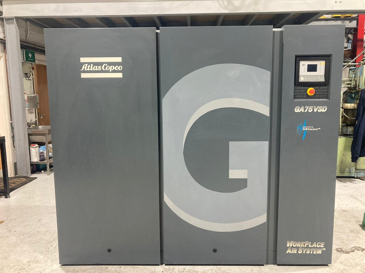 Atlas Copco GA75VSD - Air Supply UK