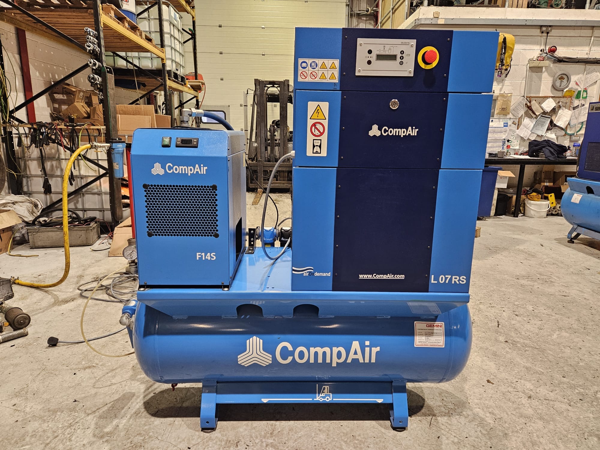COMPAIR L07 RS FS 7.5Kw Variable Speed With Air Dryer 2018 - Air Supply UK