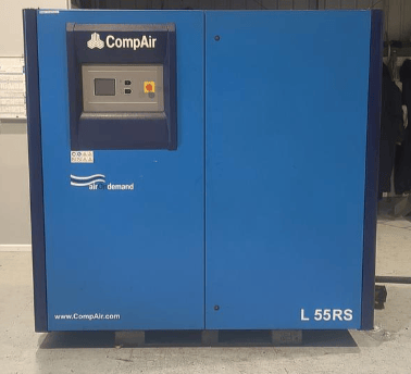 Compair L55 RS 55kw Variable Speed Drive 2018 Low Hours - Air Supply UK