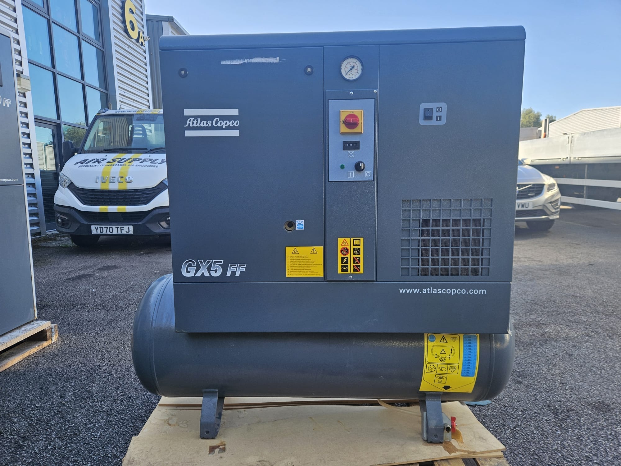 Atlas Copco GX5FF EP 2019 EXTREMELY LOW HOURS - Air Supply UK