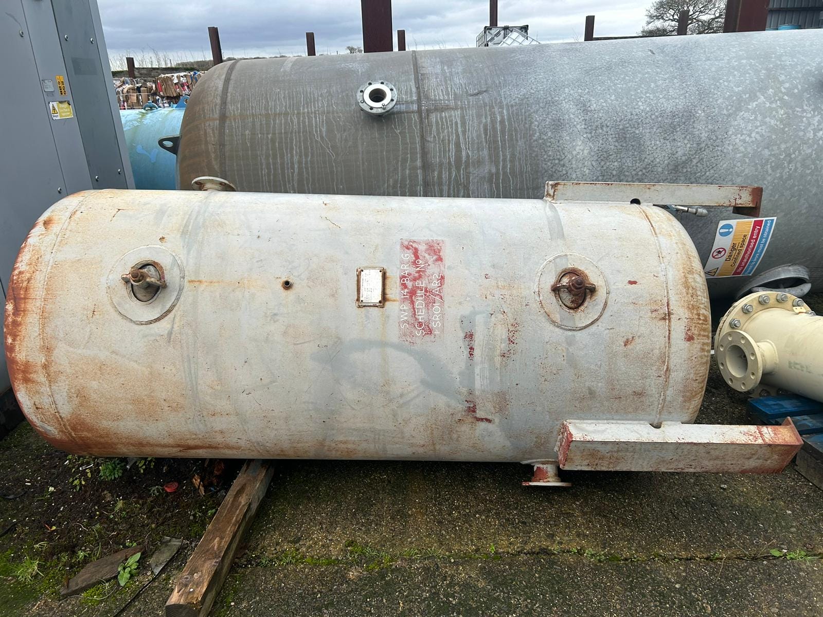 Bartlett and Merther LTD 2000L 14 Bar Air Receiver - Air Supply UK