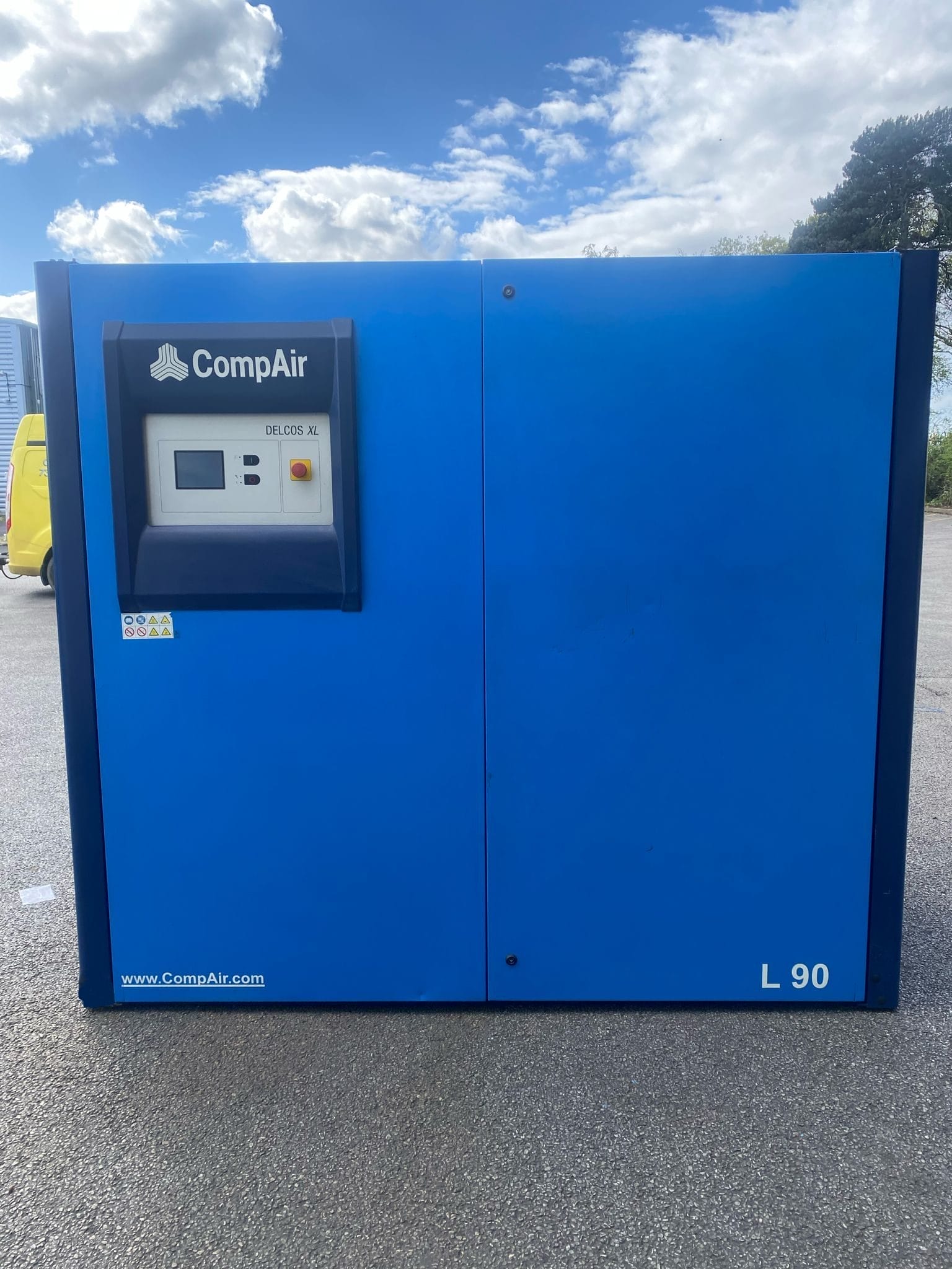 COMPAIR L90 RS 2017 90Kw Variable Speed Fully Overhauled 13 BAR 600 CFM ...