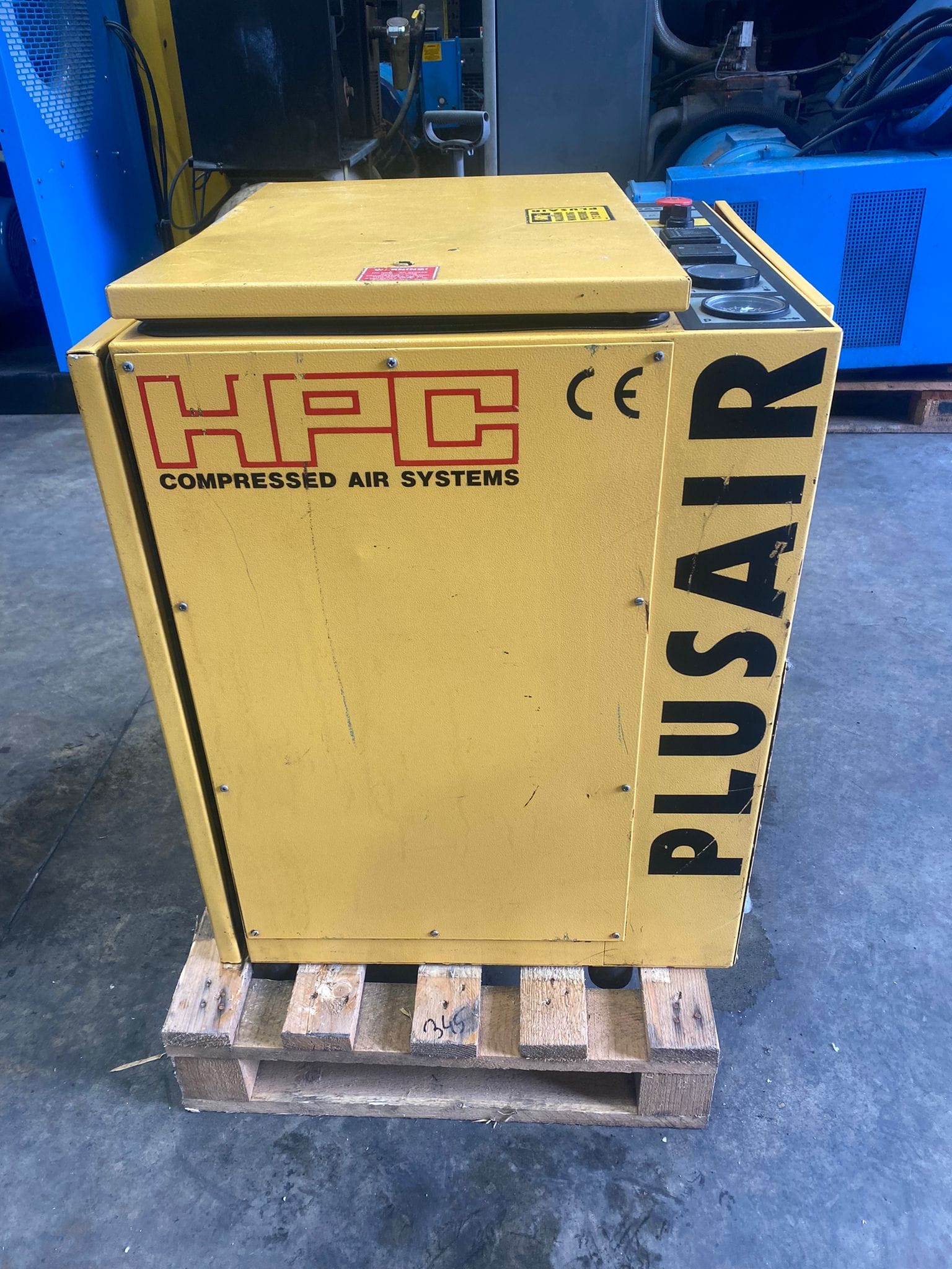 HPC SM8 5.5 Kw Screw Compressor 28.8 CFM 7.5 Bar - Air Supply UK