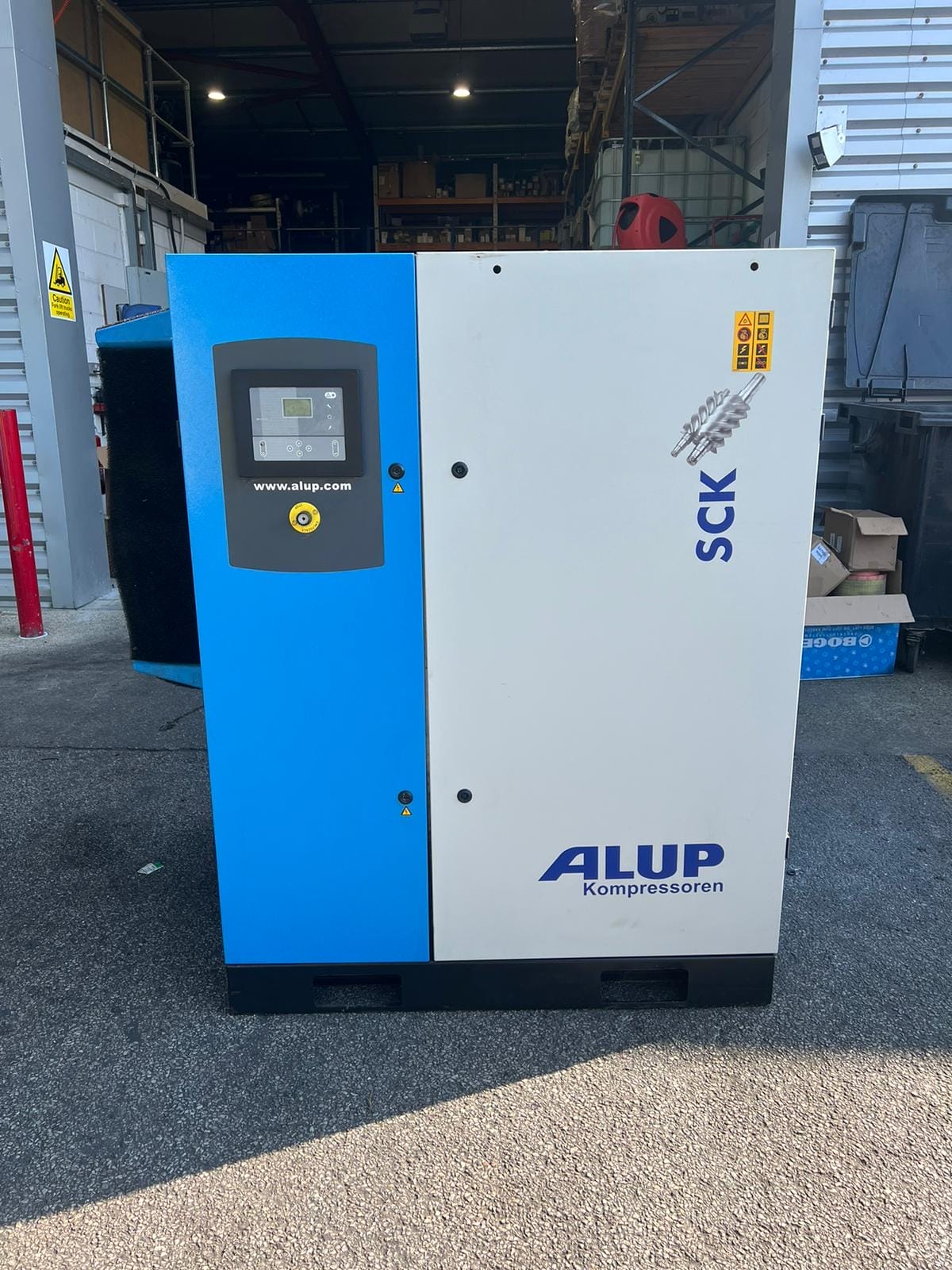 ALUP SCK41 30Kw 8 Bar 170 CFM 2013 Screw Compressor - Air Supply UK