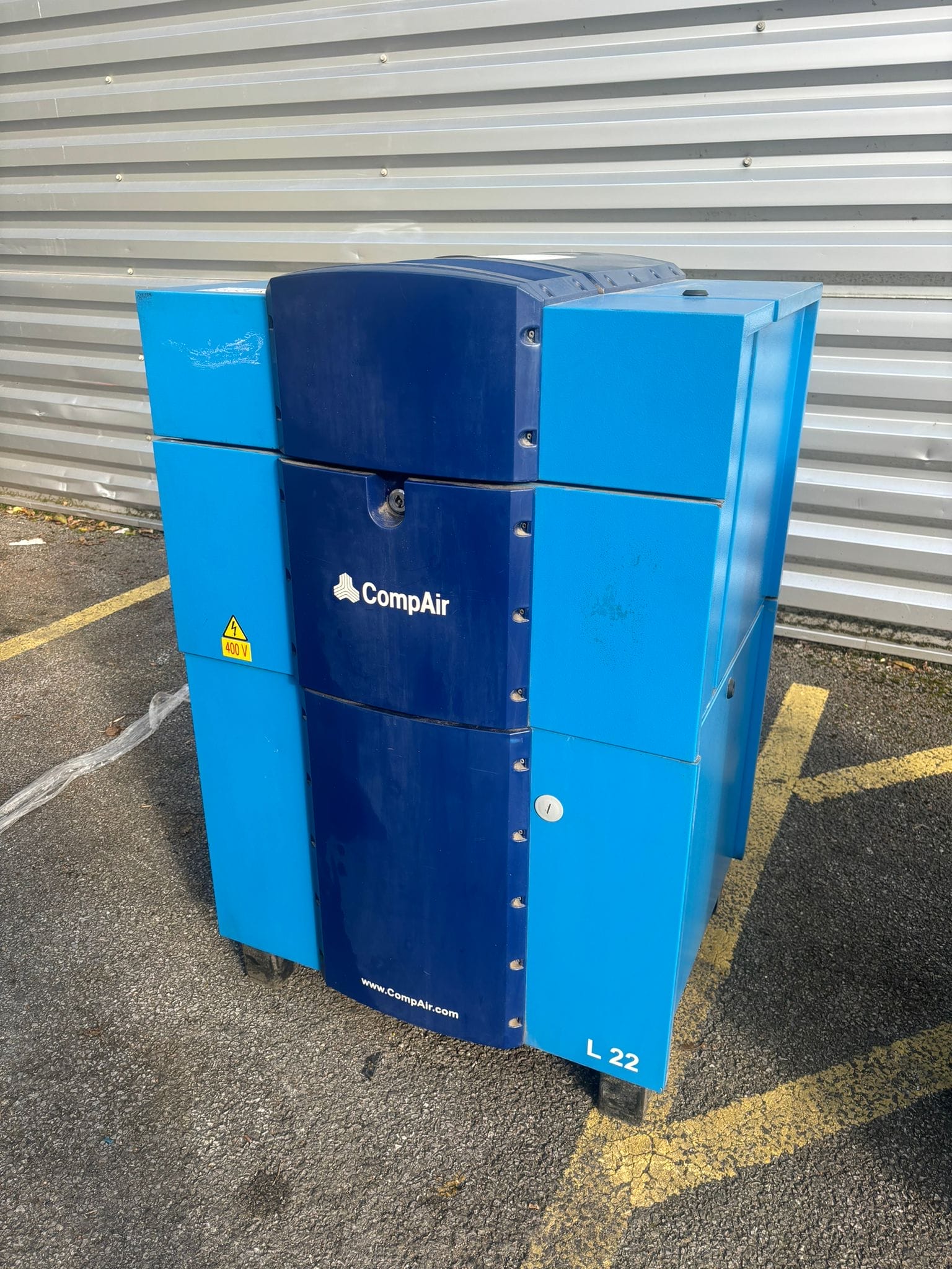 Compair L22-7.5A 2016 Low Hours 128.9 CFM - Air Supply UK