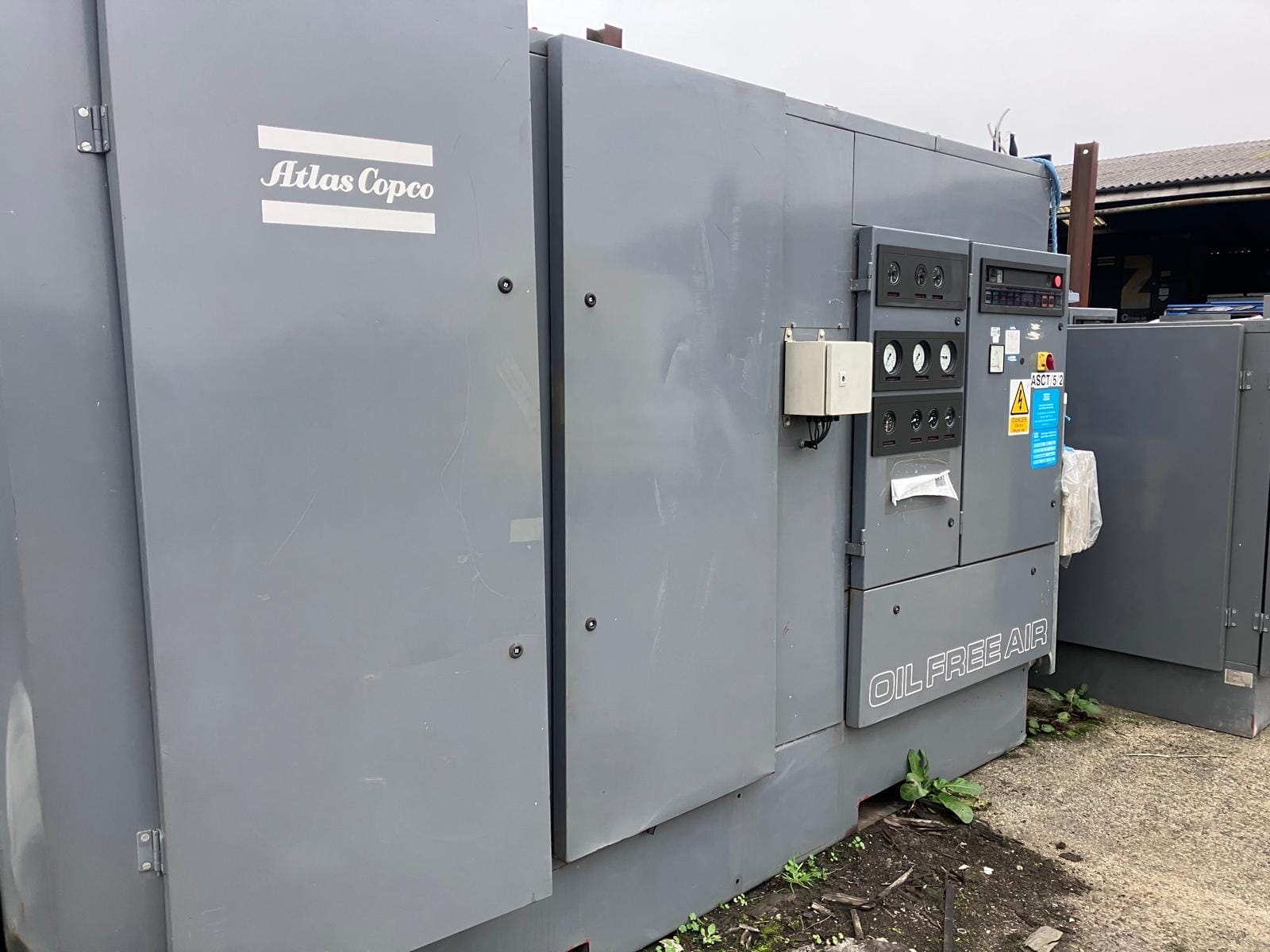 Atlas Copco ZR5-52 400kW 8bar oil free screw compressor - Air Supply UK