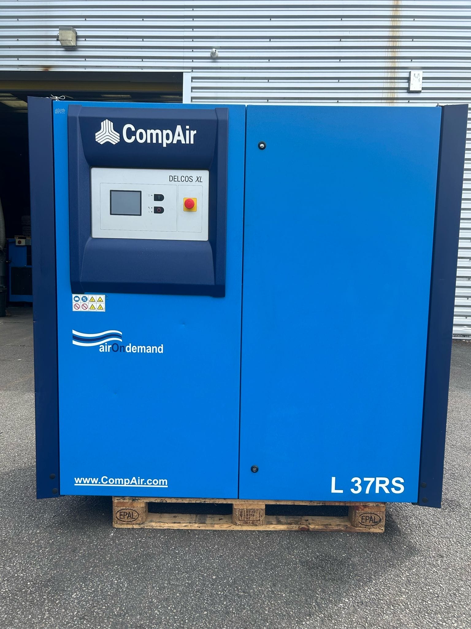 Compair L37RS Variable Speed Screw Compressor - Air Supply UK
