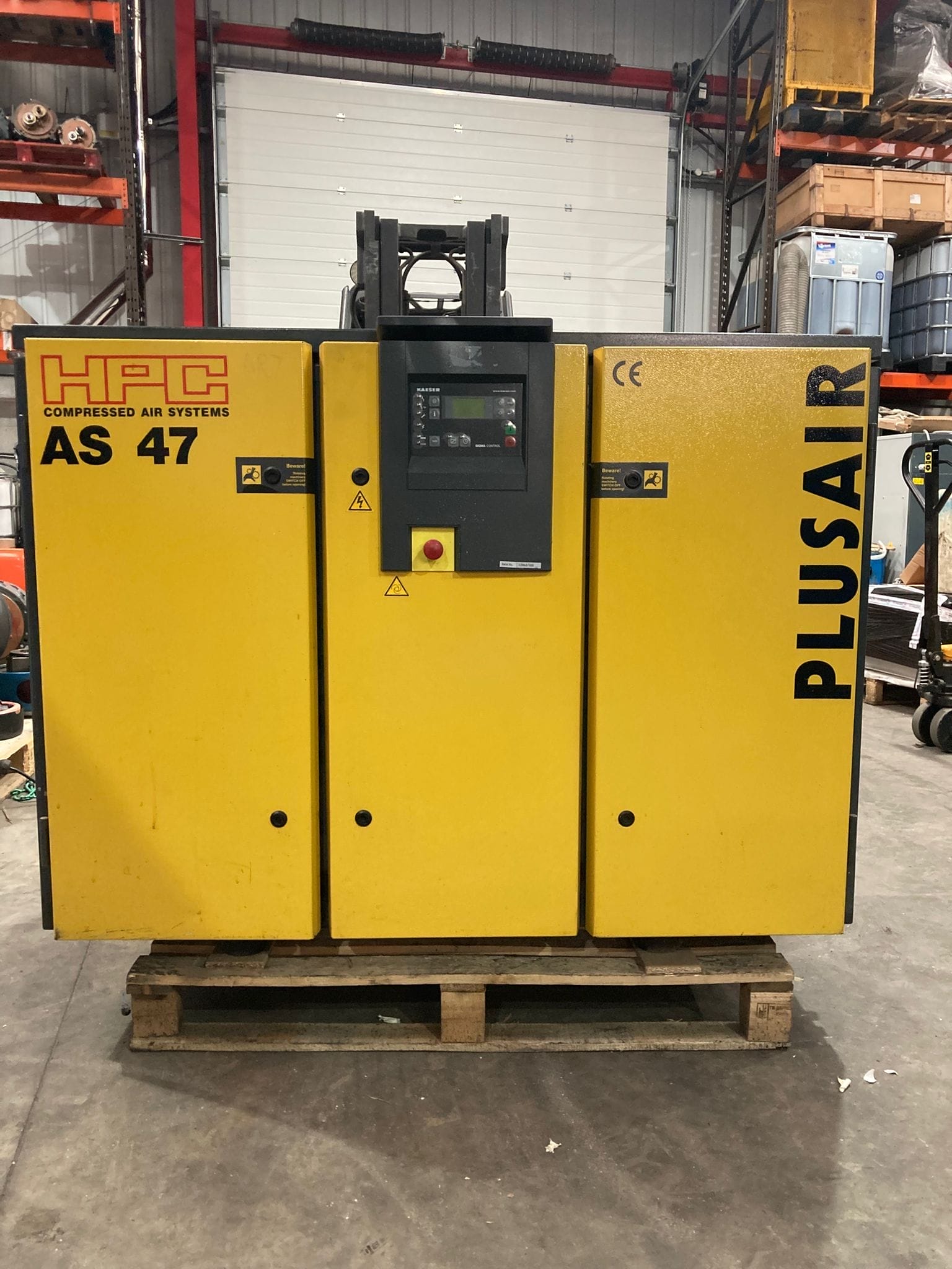 HPC AS47 30kW 166cfm 7.5bar - Air Supply UK