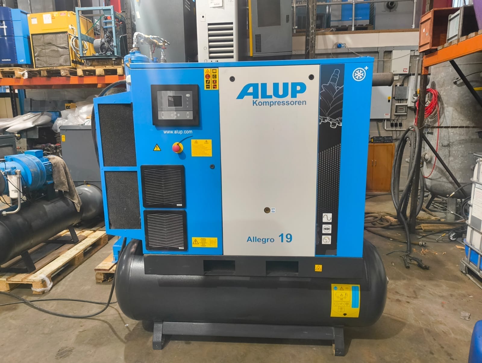 Alup Allegro 19+TM 120cfm Variable Speed Drive Integral Air Dryer ...