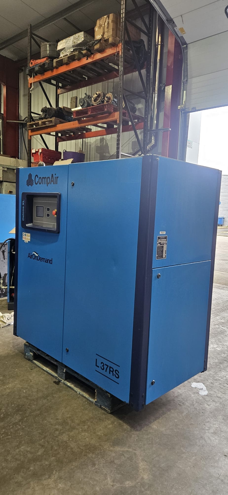 Compair L37RS-13A 37kW 243cfm Variable Speed Drive Screw Compressor ...