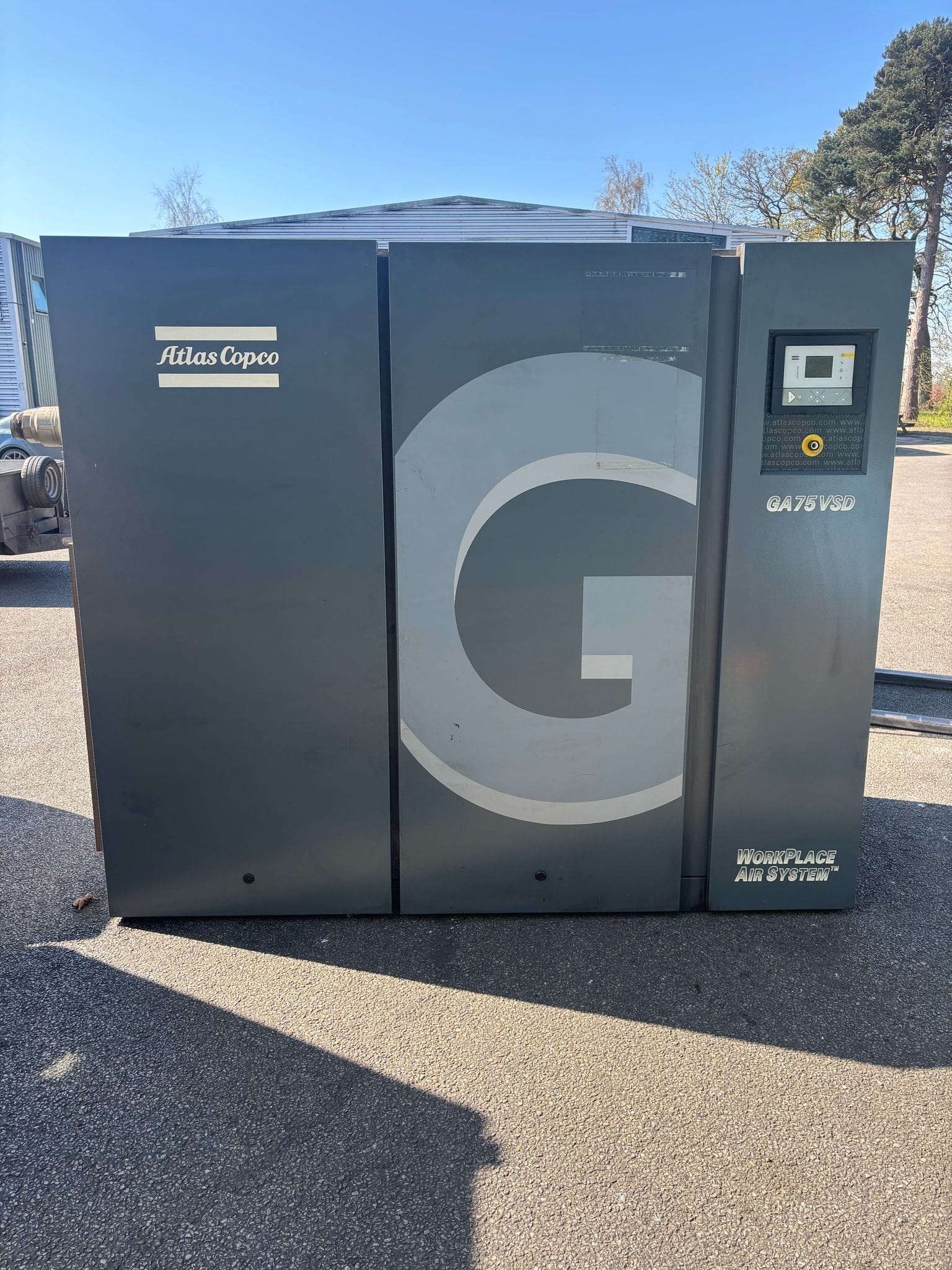 Atlas Copco GA75VSD 518 CFM Variable Speed up to 13 BAR - Air Supply UK